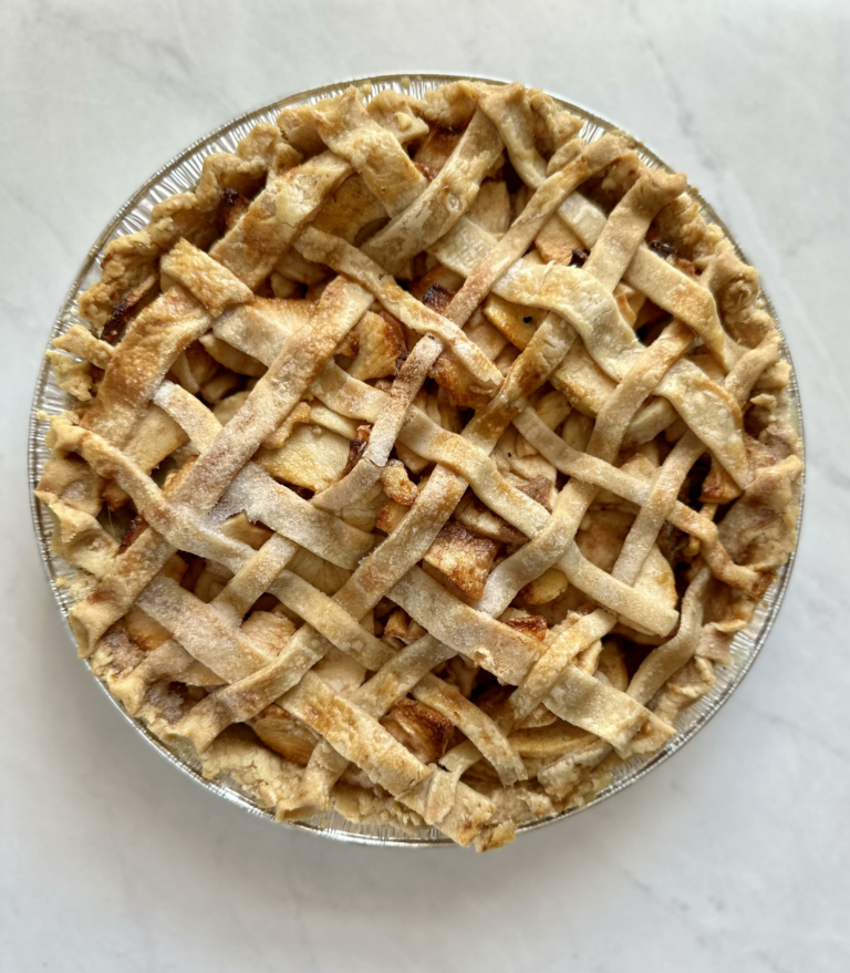 Apple Lattice Pie - Desserts Etc.